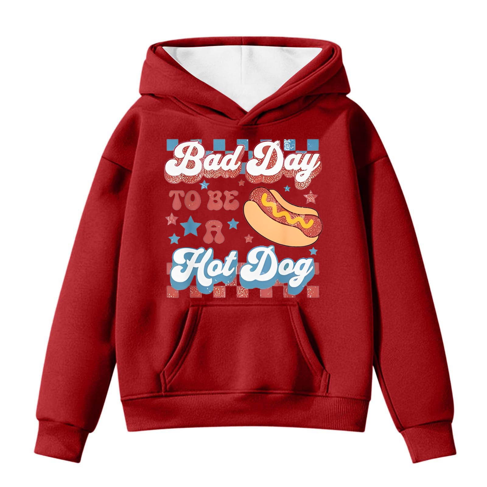 CAIXIA Girls Graphic Hoodies Size 10-12,Girls Hoodies Sweatshirts Cute ...