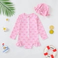 CAIXIA Girls One Piece Swimsuits Bathing Suits for Girls Adjustable ...