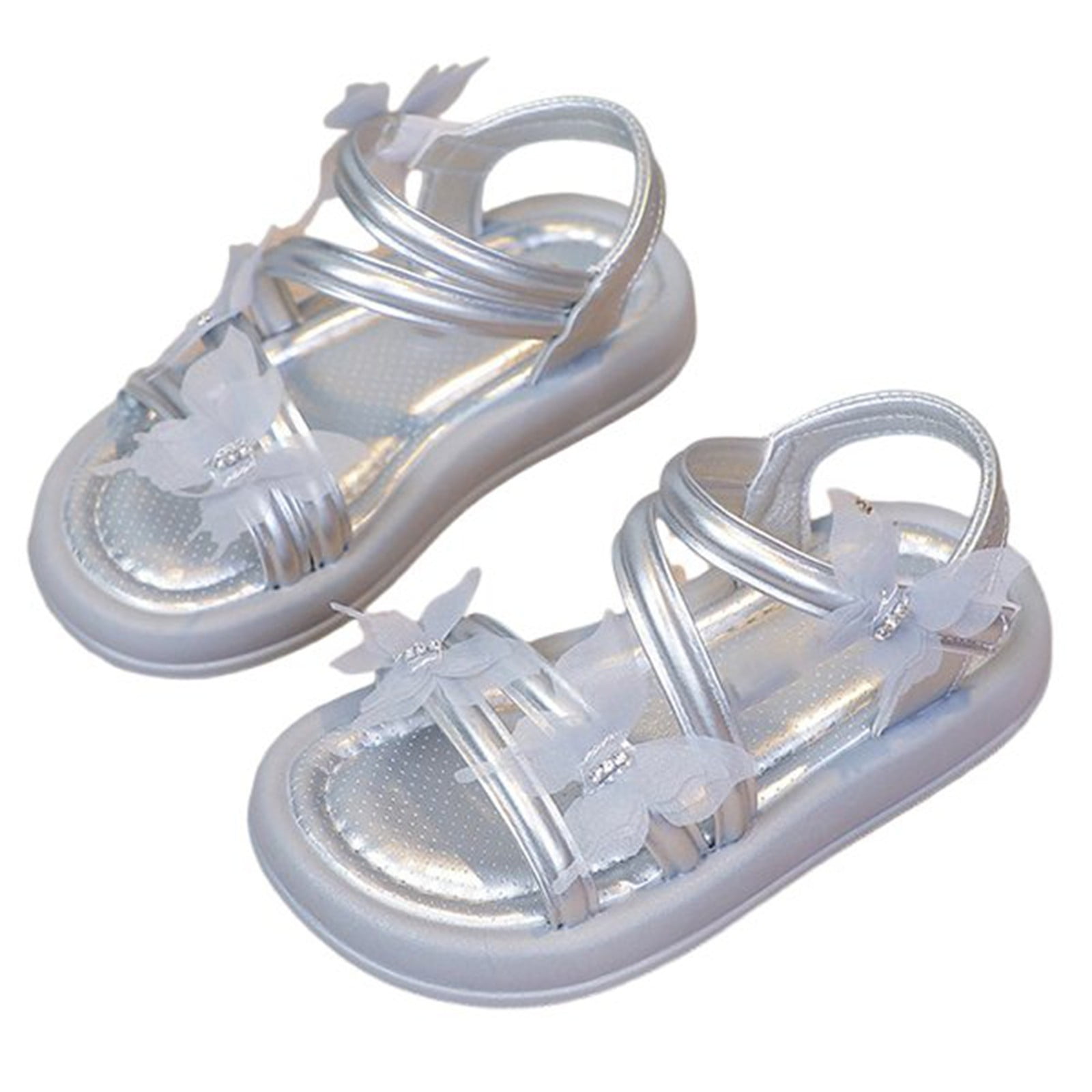 CAIXIA Girls Sandals Size 5 Stylish Girls Summer Sandals With Braided ...