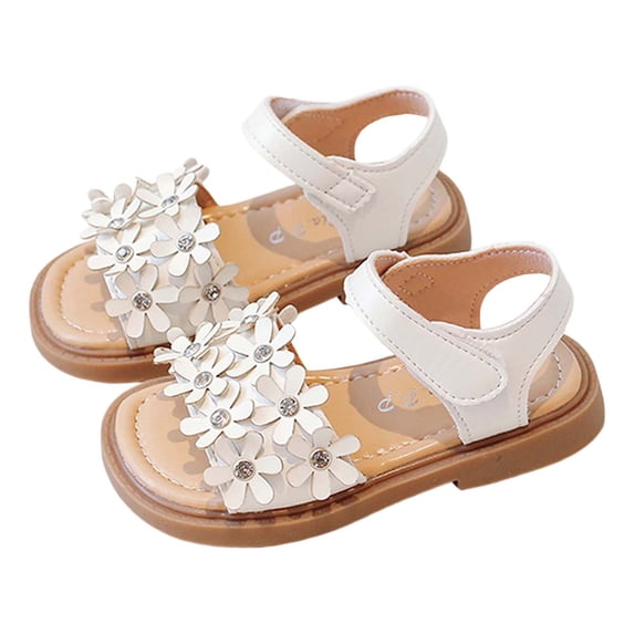 CAIXIA Girls Shoes Girls Sandals For Toddlers And Kids Comfortable ...