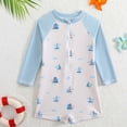 CAIXIA Girls Swimsuit Size 10 Ruffle Solid Color Quick-Drying Upf 50 ...