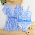 CAIXIA Girls Tankini Swimsuit Size 8 Ruffled Styles Hawaiian ...