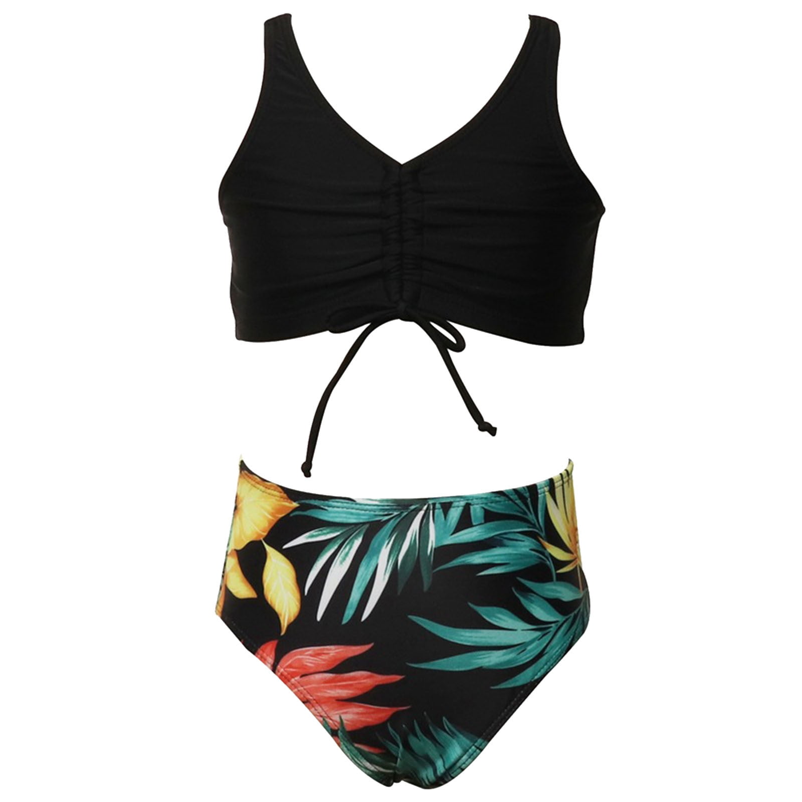 CAIXIA Girls Tankini Swimsuits with Shorts 10-12 Two Piece Bikini Sets ...