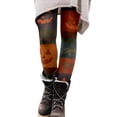 CAIXIA Halloween Leggings for Women High Waisted Soft Pajamas Pants ...