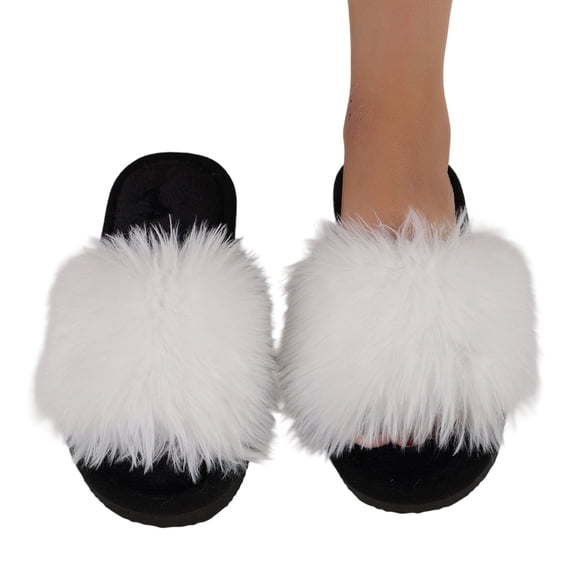 CAIXIA House Slippers with Arch Support with Memory Foam Wide Widths ...