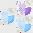 CAIXIA Kids Swimsuits with Shorts Ruffle Floral Print Soft Upf 50+ Uv ...