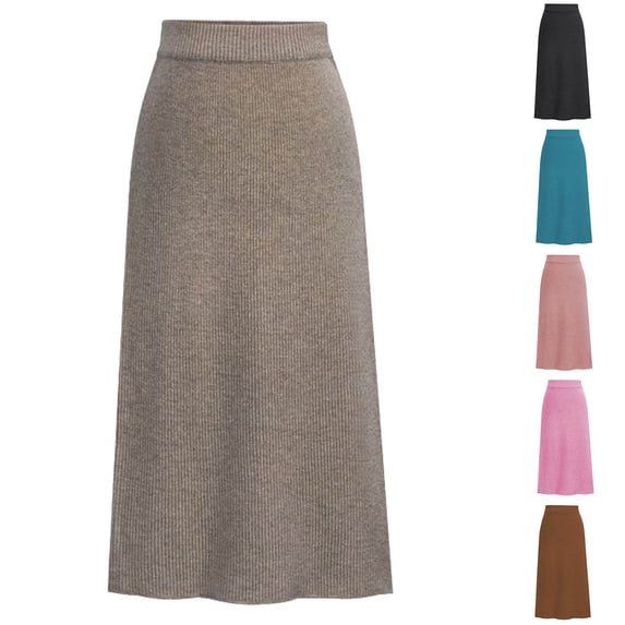 CAIXIA Long Skirts for Women Boho Trendy Floral Soft & Breathable Flowy ...