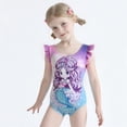 CAIXIA One Piece Swimsuit for Girls Bathing Suit Drawstring Bottoms ...