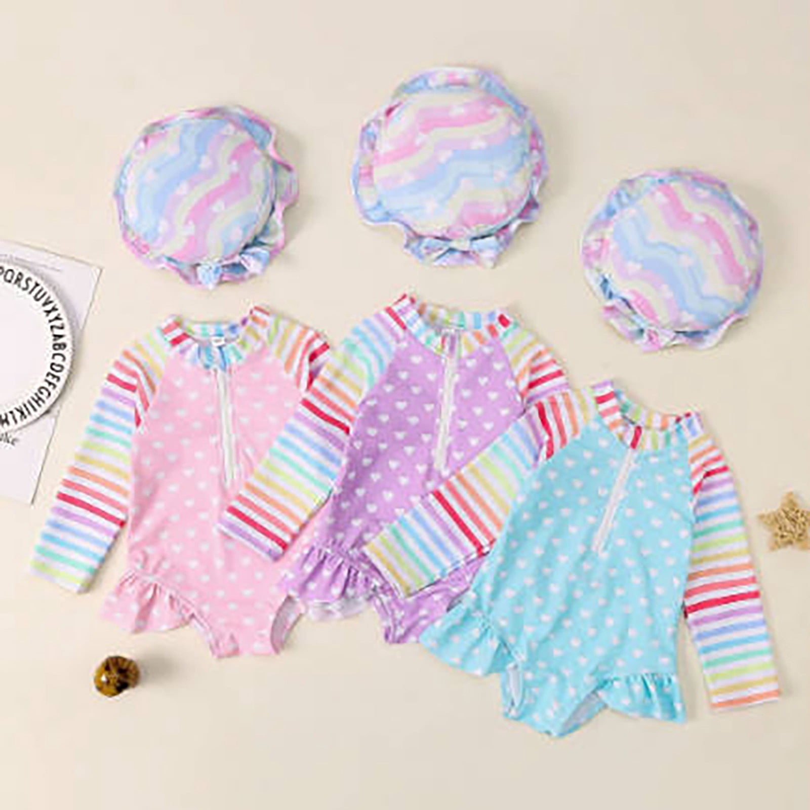 CAIXIA One Piece Swimsuit Teen Girls Bathing Suit Adjustable Strap ...