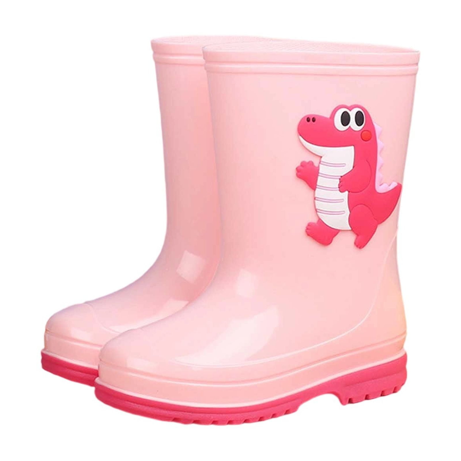 CAIXIA Rain Boots Toddler Girl Size 5,Stylish Girls Boots For Kids Rain Shoes For Children ...