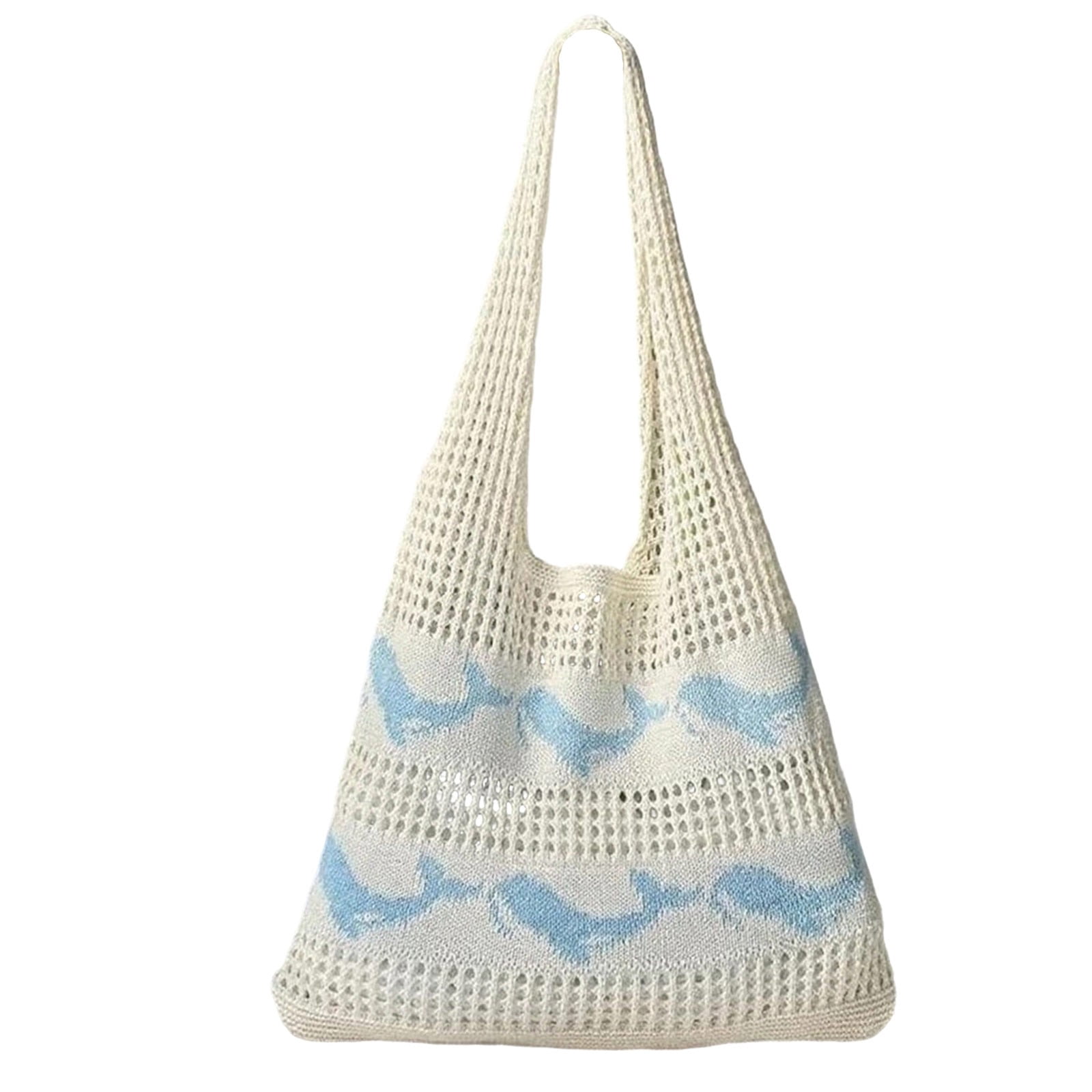 CAIXIA Straw Slouchy Hobo Bag for Women Handwoven Satchel Purse Summer ...