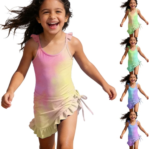CAIXIA Teen Girl Period Swimsuits One Piece Sleeveless Bathing Suits ...