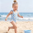 CAIXIA Teen Girls One Piece Swimsuit Girls Bathing Suits Tie-Straps ...