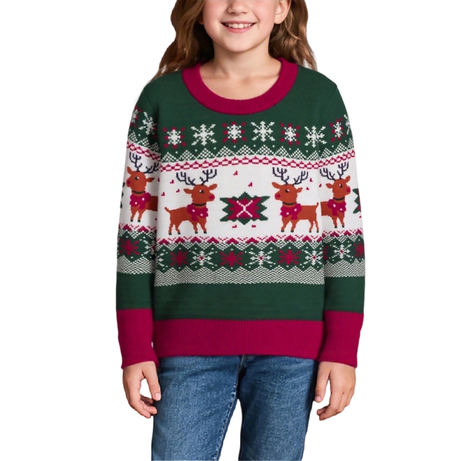 CAIXIA Toddler Baby Boy Girl Knit Sweater,Kids Sweaters For Girls And ...