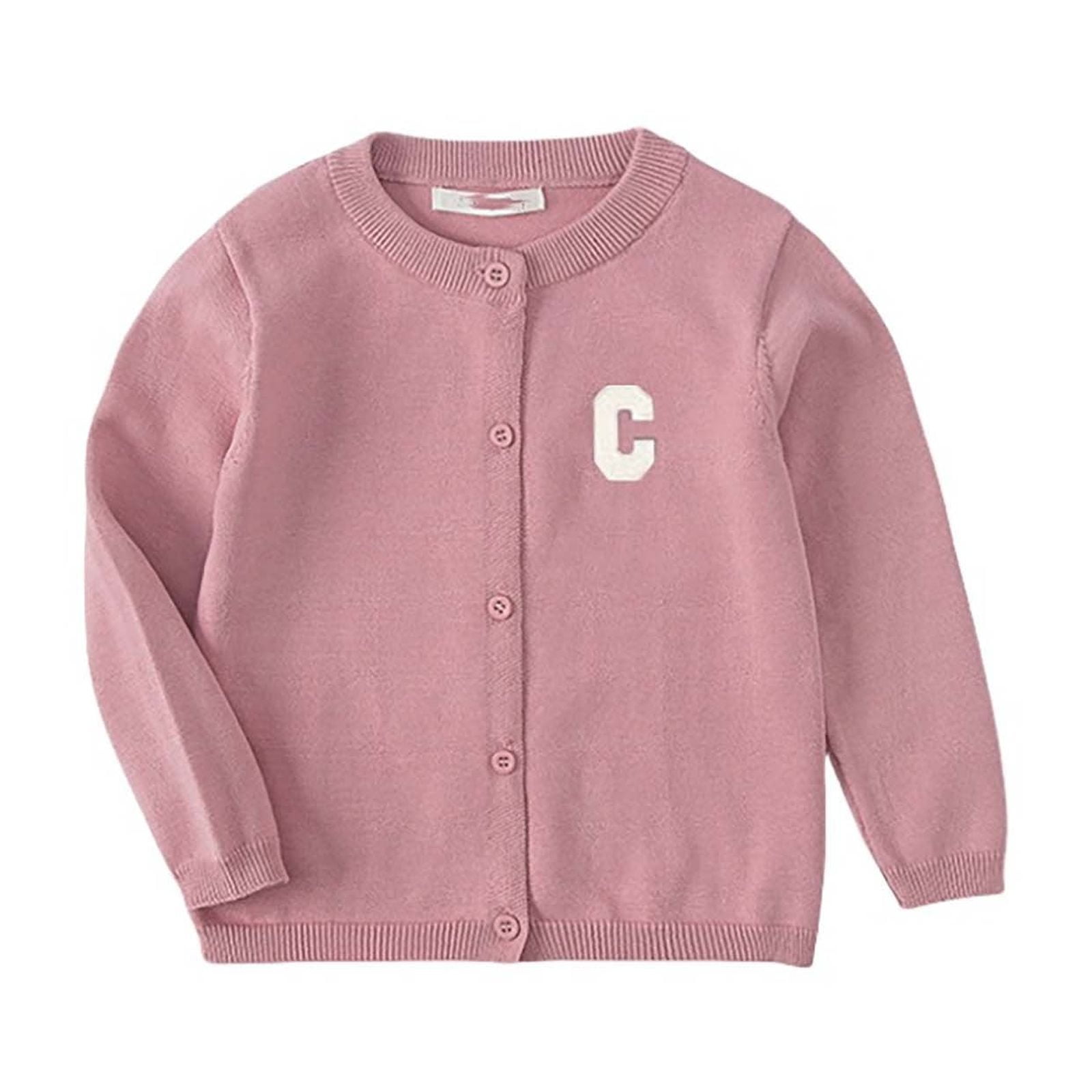 CAIXIA Toddler Sweaters Girls 5T,Baby Kids Girls Cardigan Long Sleeve ...