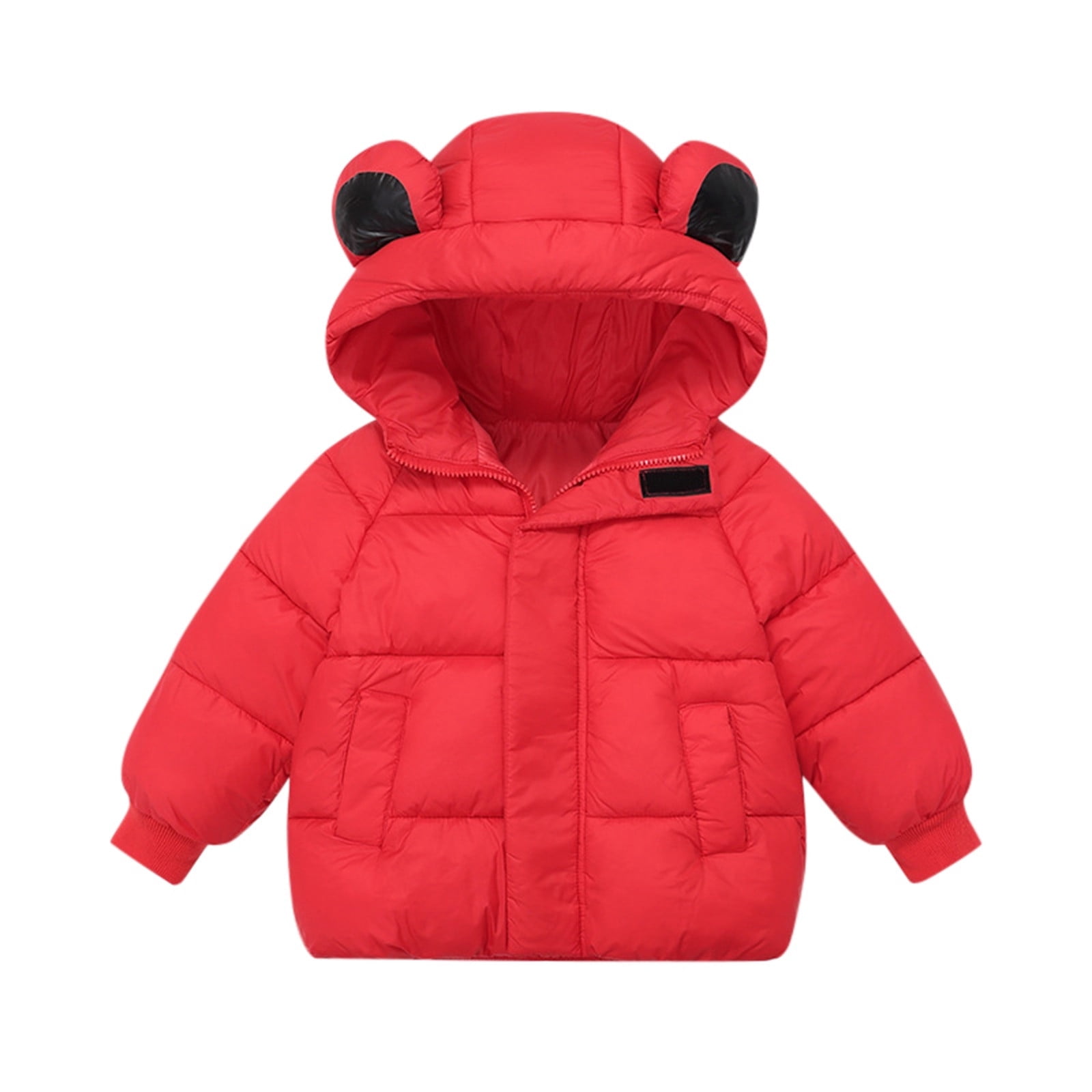 CAIXIA Winter Coats For Kids,Winter Down Coats For Kids Baby Boys Girls Jacket Bear Hoods ...