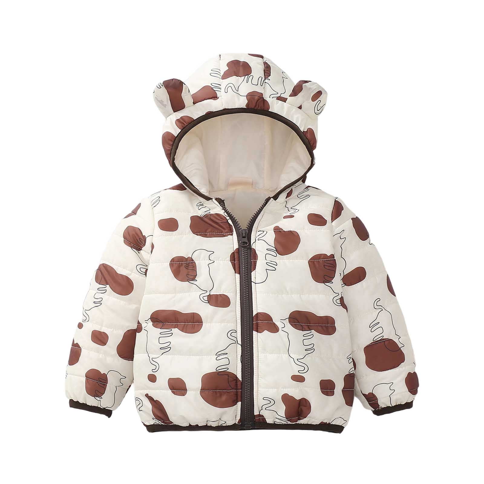 CAIXIA Winter Down Coats For Kids,Toddler Boys Girls Winter Coat Hooded Jacket Wear Windproof ...