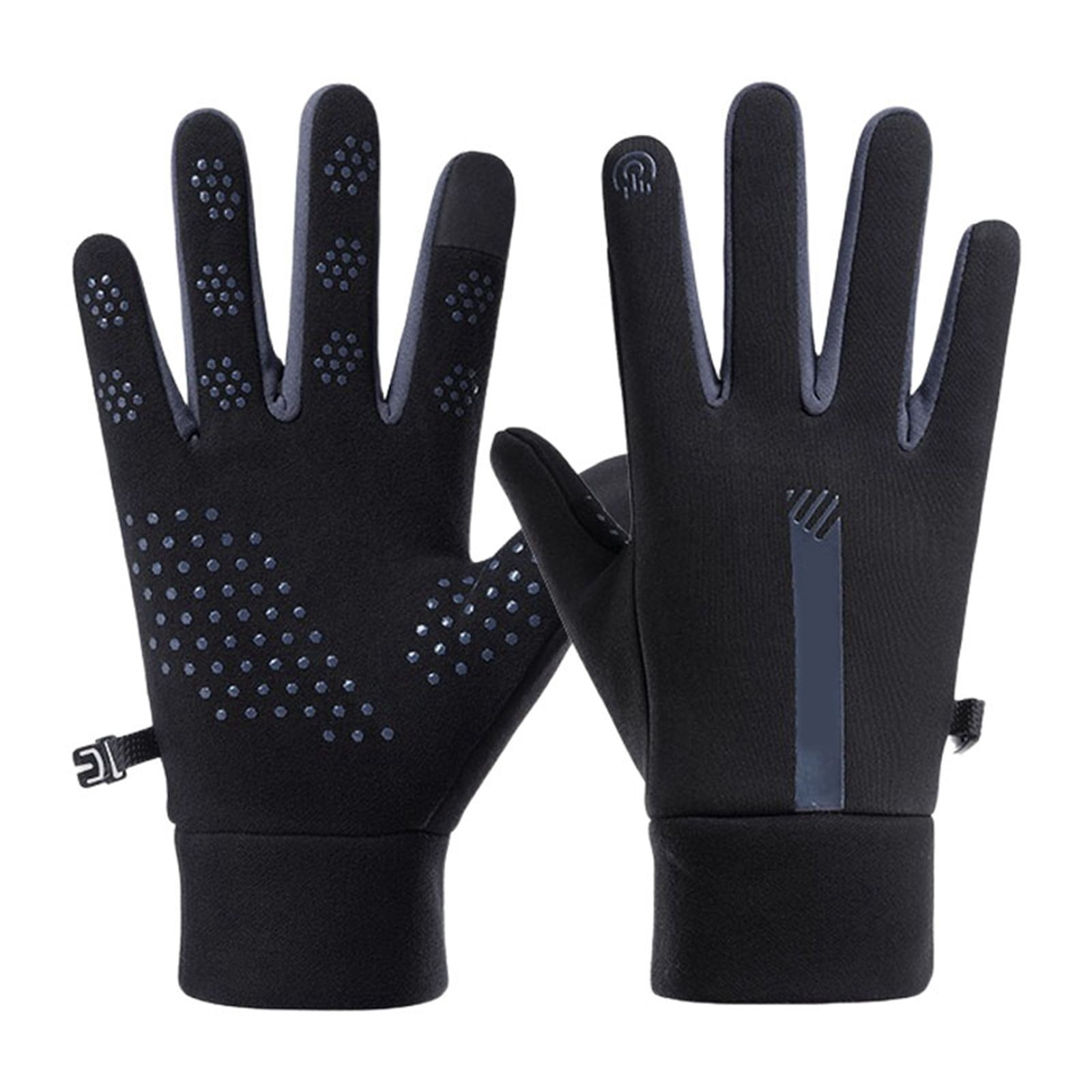 CAIXIA Winter Gloves Men All Season Thermal Windproof Touchscreen ...
