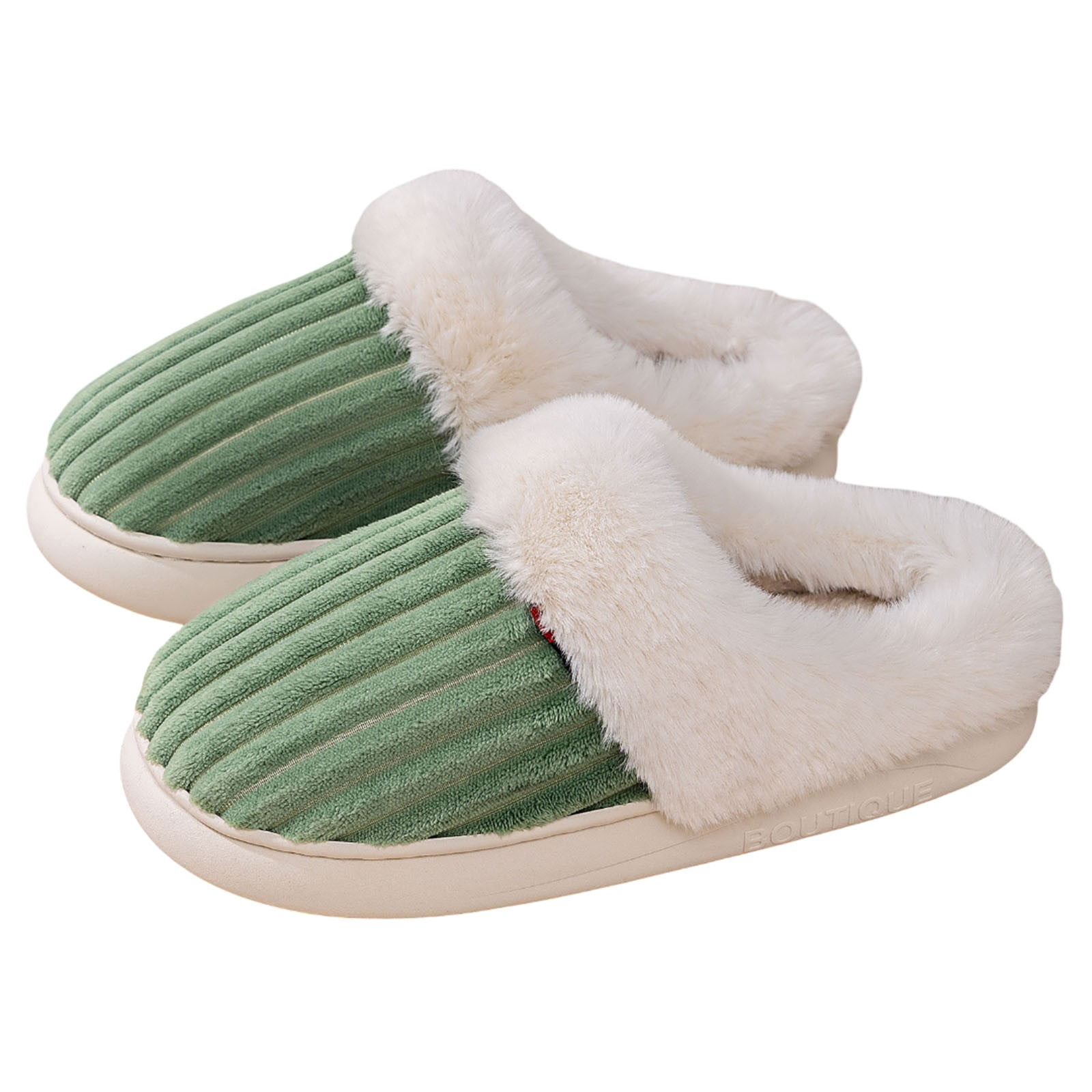 CAIXIA Women Arch Support Slippers – House Bedroom Slippers for Woman ...