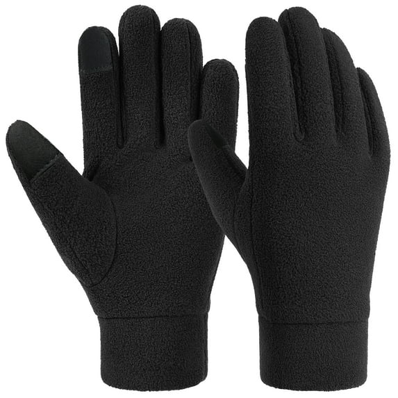 CAIXIA Women Gloves For Cold Weather Winter Thermal Mittens Double ...