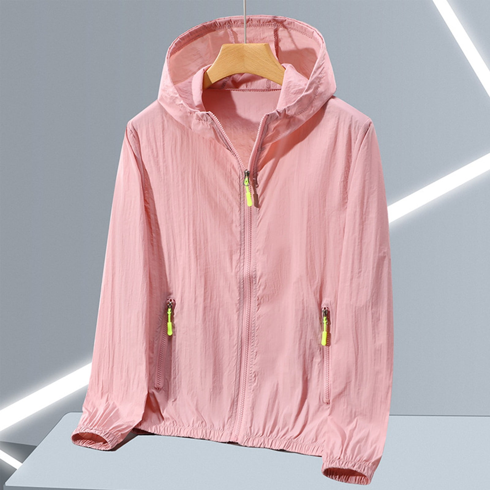 CAIXIA Womens Sun Protection Jackets Hoodie Long Sleeve Sun Shirt Women ...