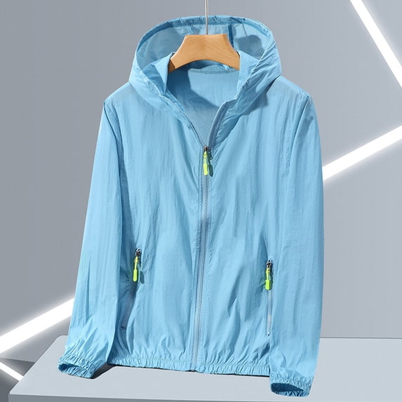 CAIXIA Workout Jackets for Woman Long Sleeve Sun Shirt Upf 50+ Light ...