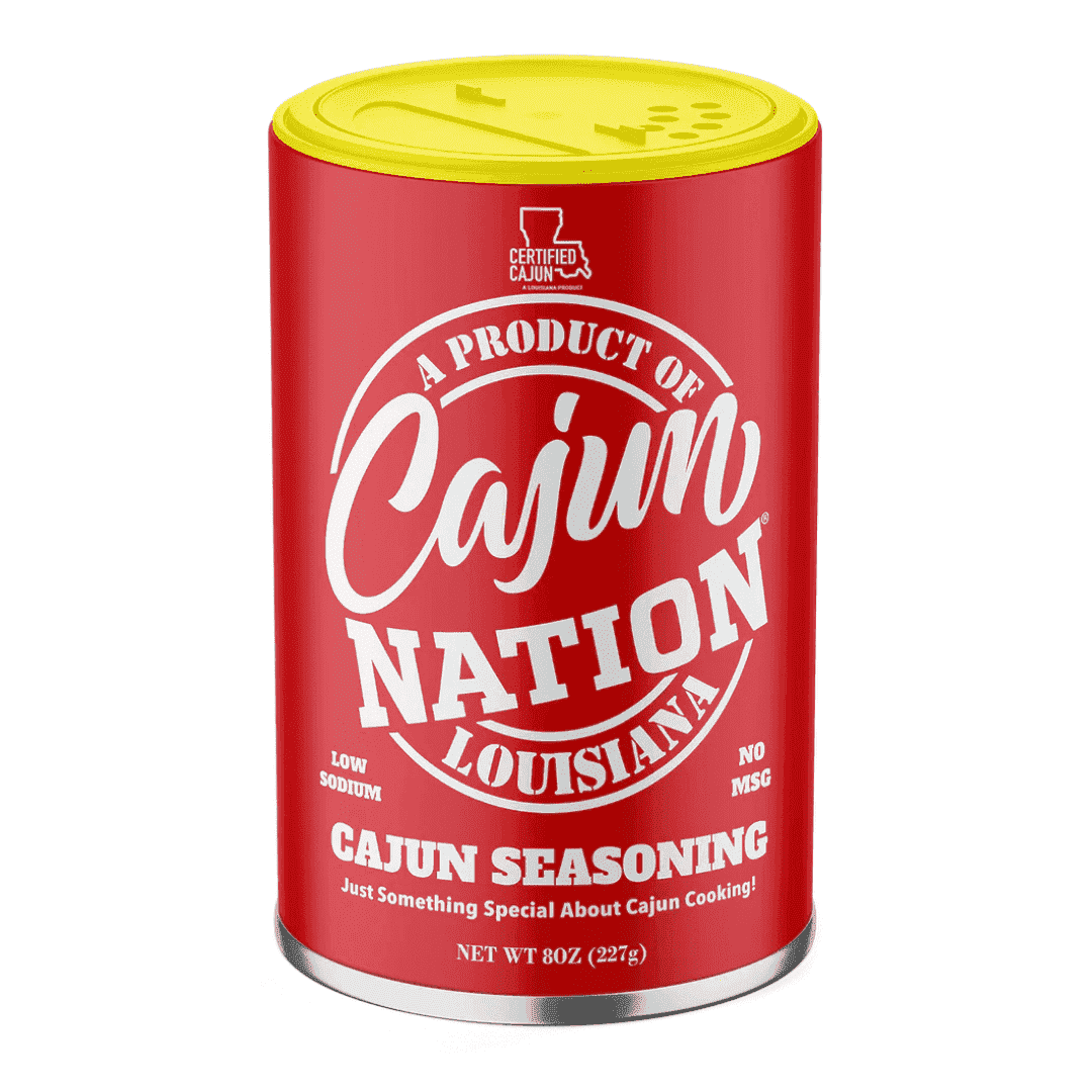 CAJUN NATION Cajun Seasoning Low Sodium with No MSG and Gluten Free ...