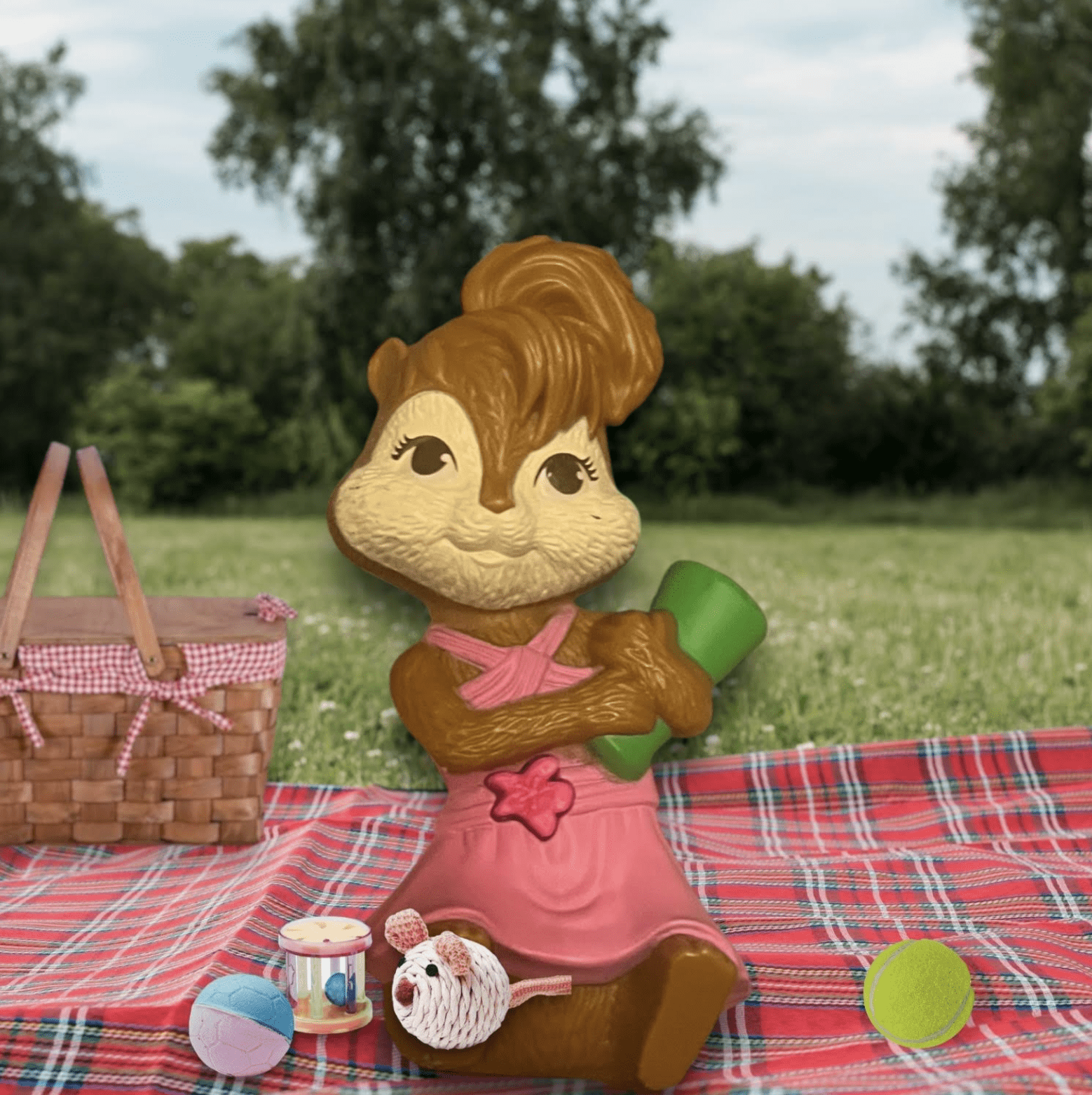 CAKE TOPPER Alvin & The Chipmunks Jeanette Chipette Girl Figure ...
