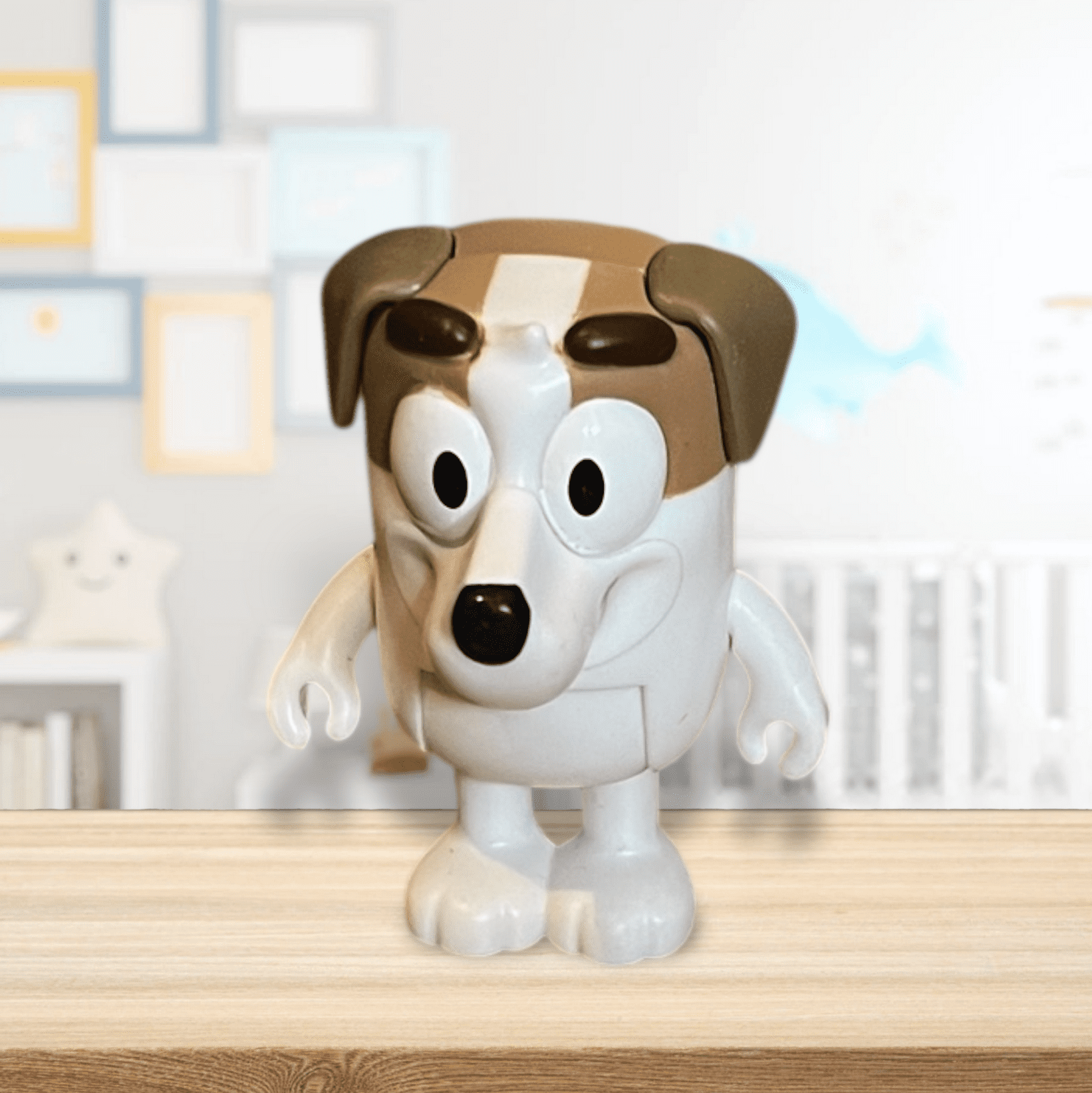 CAKE TOPPER Friend WINTON English Bulldog Dog Space Invader Replacement ...