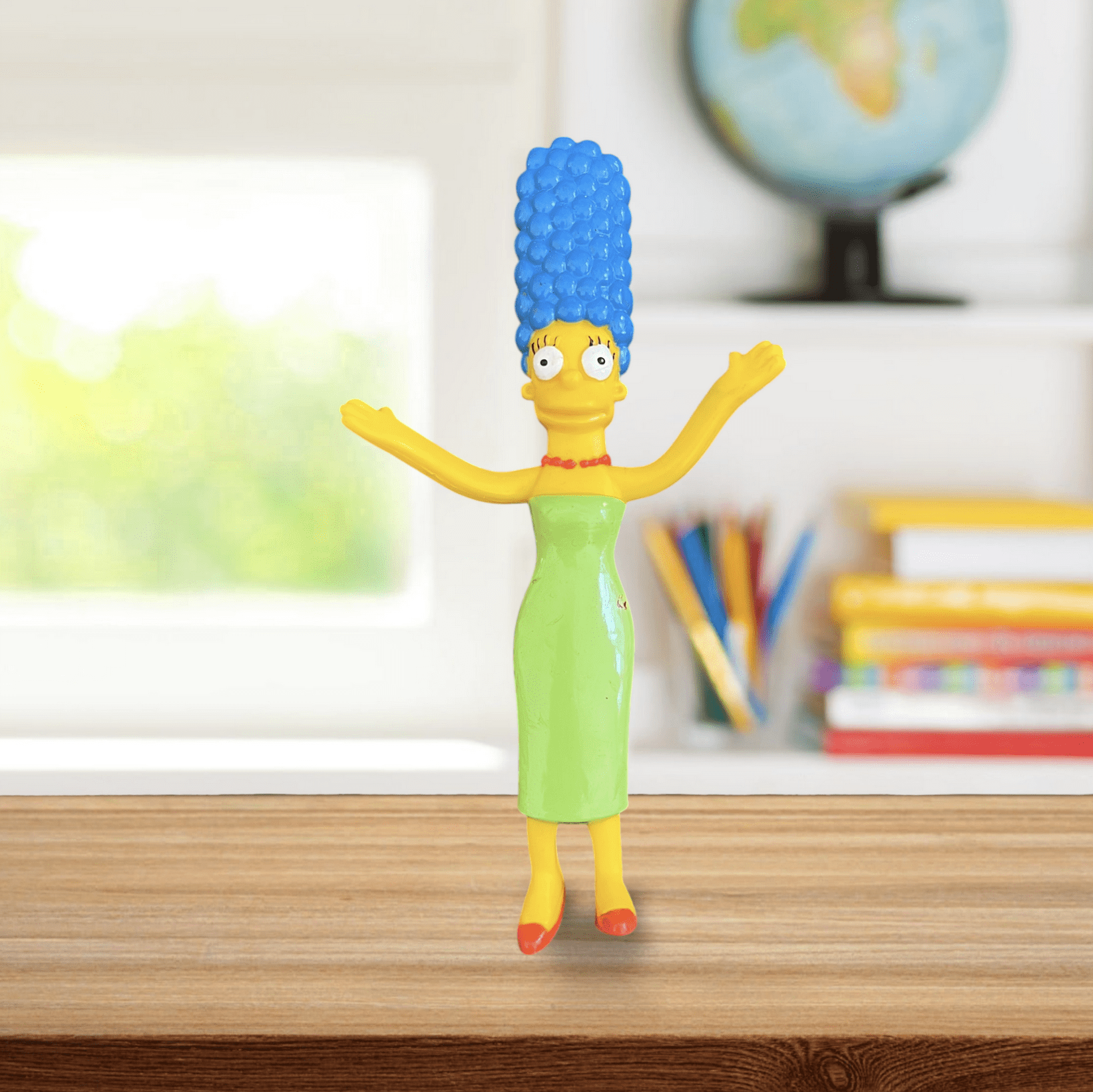 CAKE TOPPER Jesco MARGE SIMPSON Bendable 6.5" VTG 1990 Simpsons 20th ...
