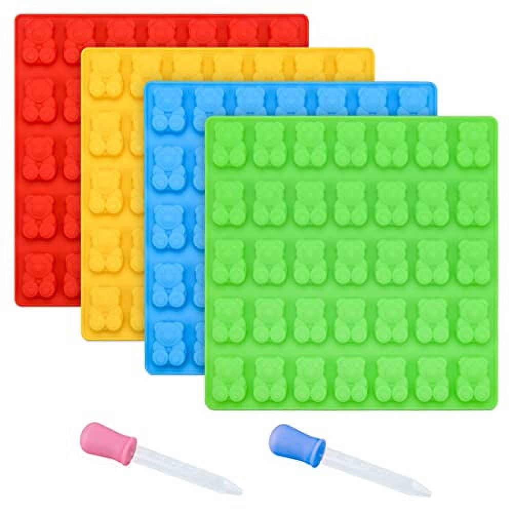 CAKETIME Gummy Bear Molds .. Candy Molds - 1" .. Gummy Molds Bear Large ...