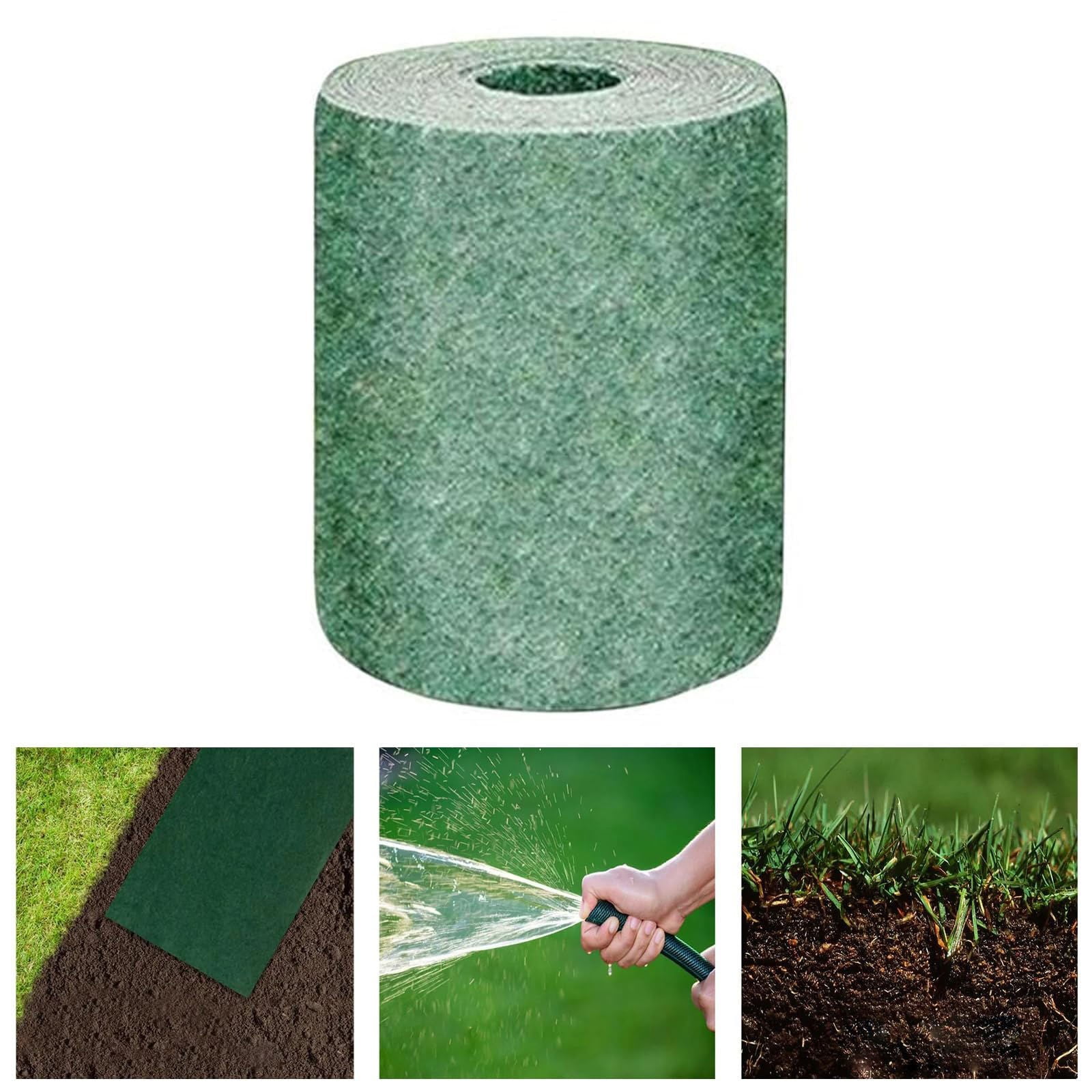 CAKVIICA Biodegradable Seedling Mat Growing Mat Seed Mat Roll ...