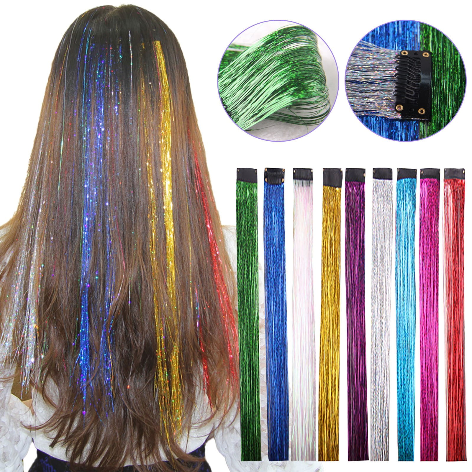 CAKVIICA Clip In Wig Hair Finesse Hair Finesse Kit Clips Clip On Gittr ...