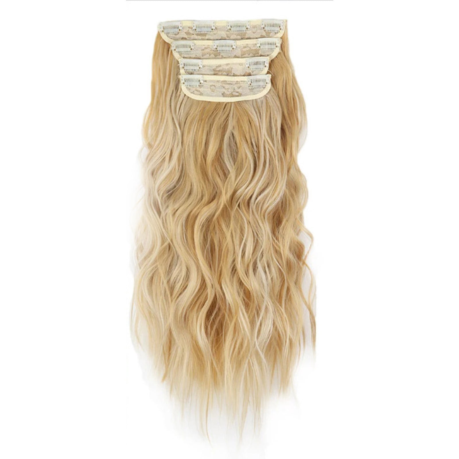 CAKVIICA Long Curly Hair Wig With Water Ripple To Increase Hair Volume ...