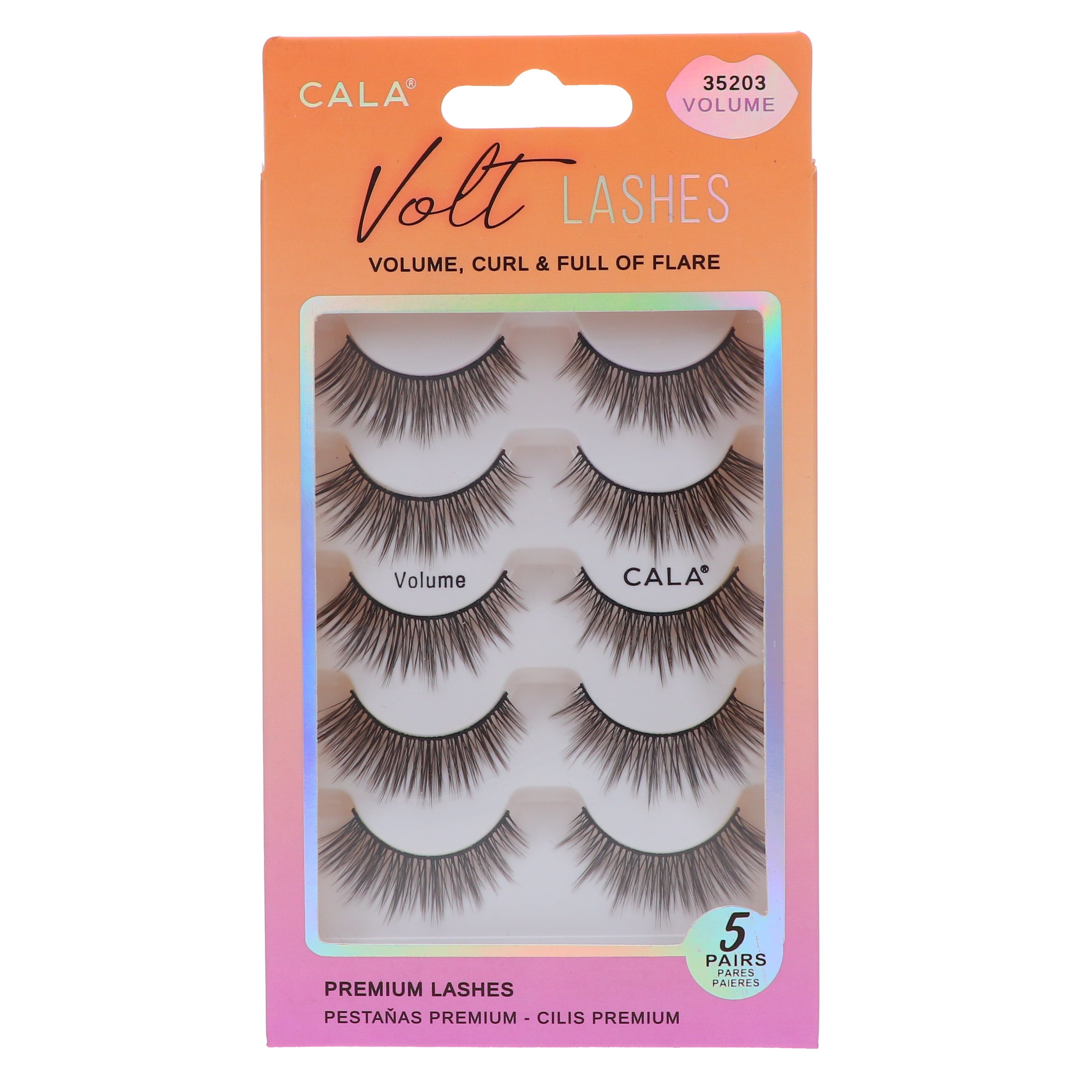 CALA Volt Lashes Volume Curl & Full 5 pk - Walmart.com