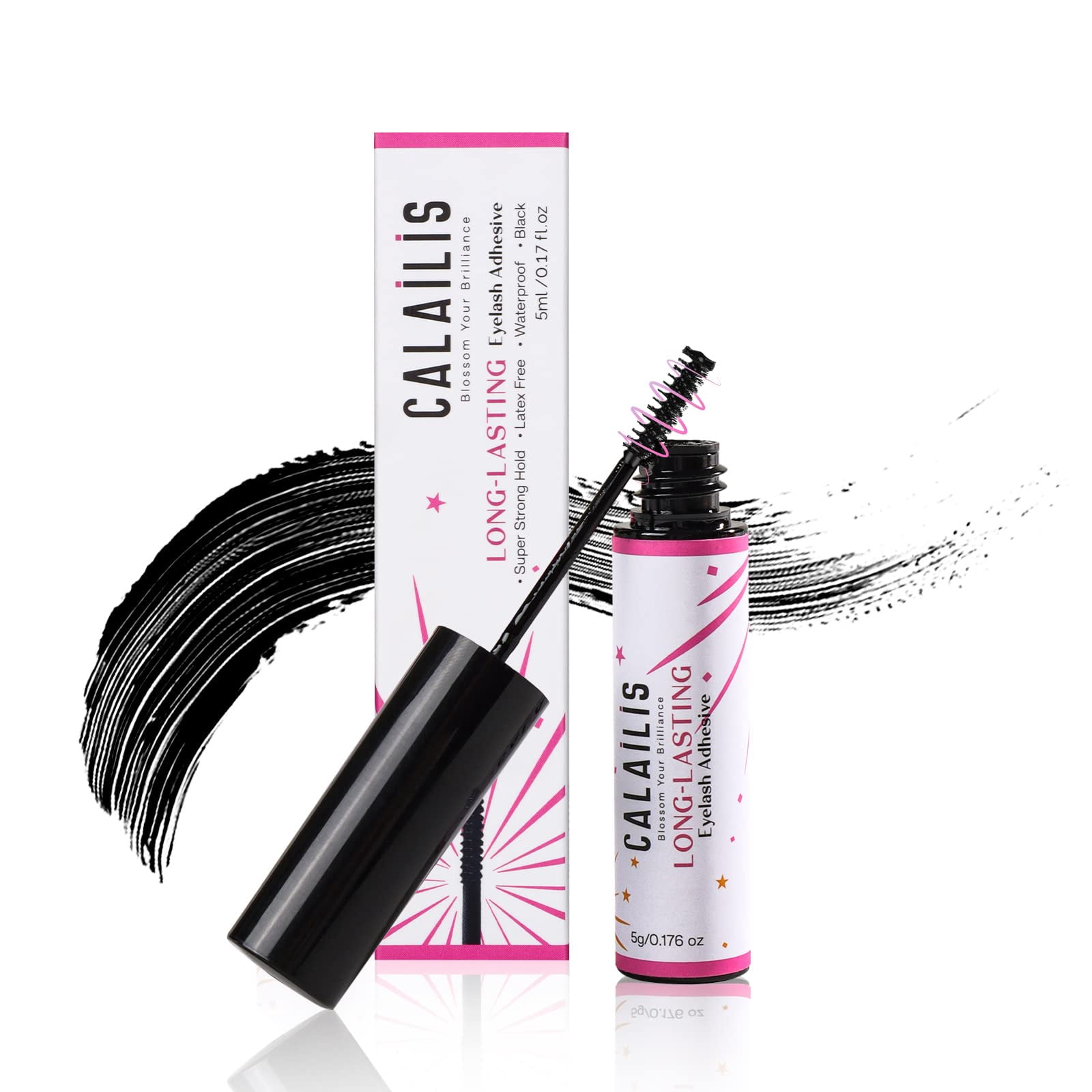 CALAILIS Lash Glue, Cluster IFF17 Lash Glue for DIY Lash Extensions ...