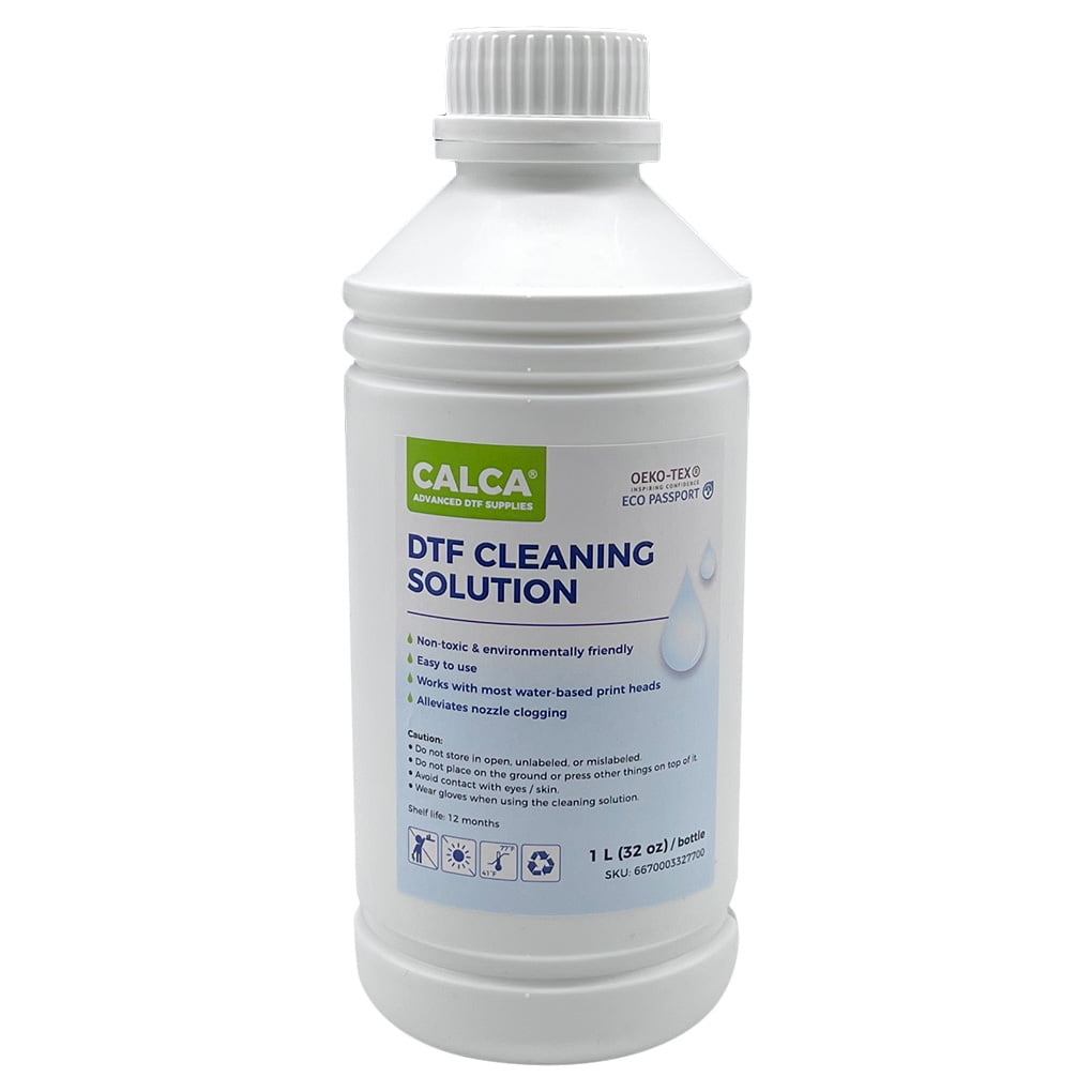 CALCA Bottle of 1L Direct to Transfer Film Cleaning Solution for Water ...