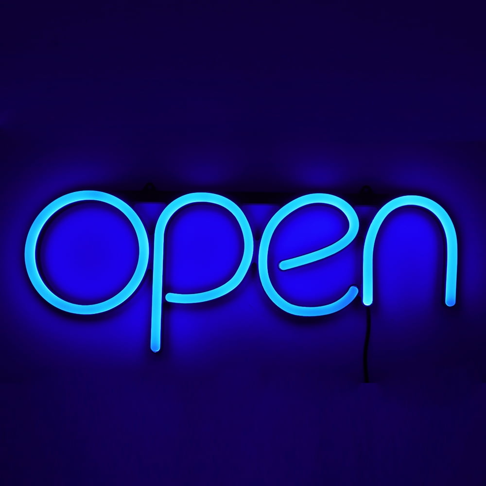CALCA LED OPEN Neon Sign Lamp Neon Light for Store Cafe Shop Restaurant ...