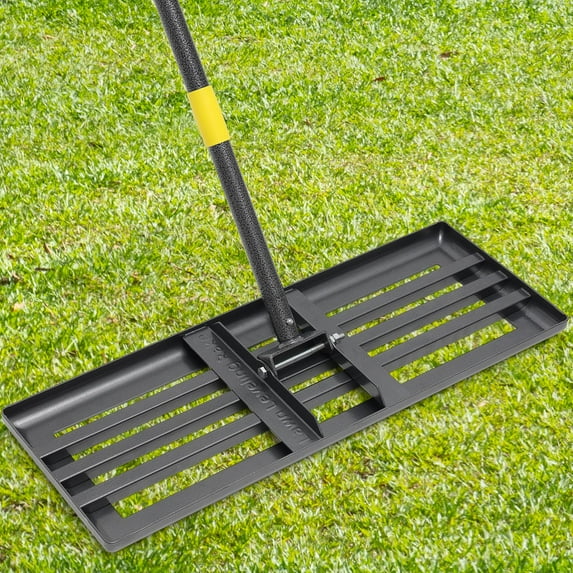 CALCHELE Lawn Level Rake, 5FT Lawn Leveling Tool, Heavy Duty Dirt ...