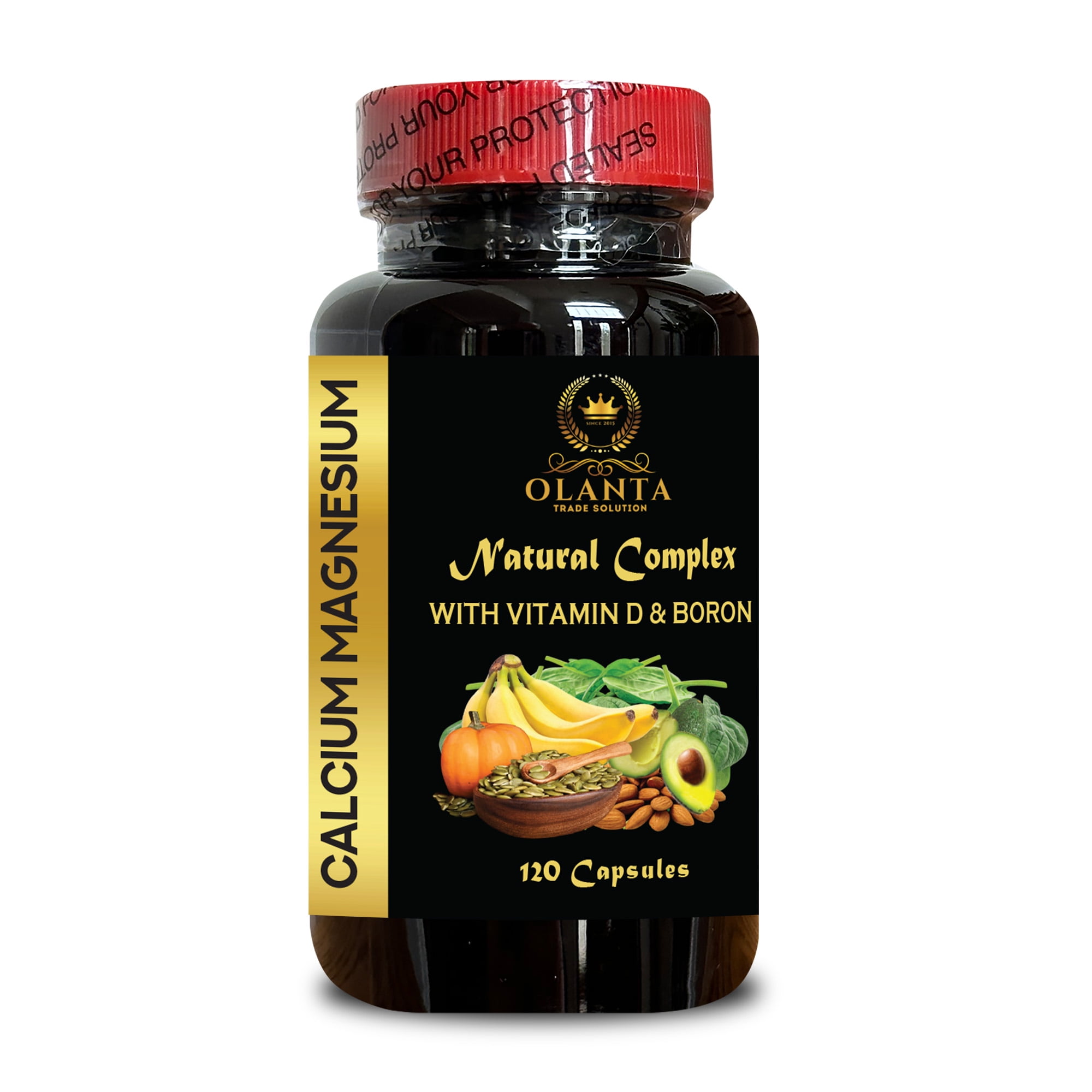 CALCIUM MAGNESIUM SUPPLEMENT - Natural bone supplement, Calcium, Boron ...