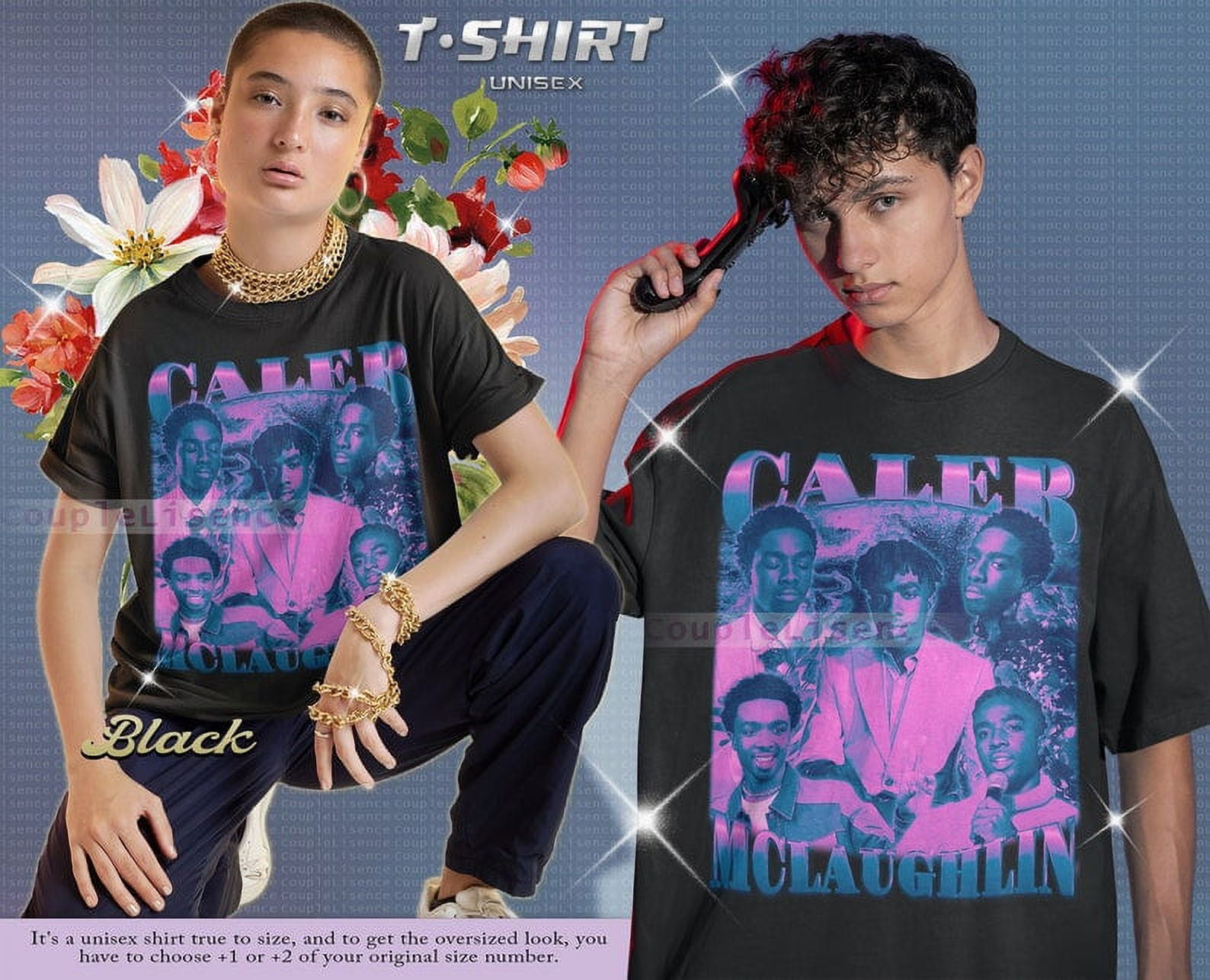CALEB MCLAUGHLIN Vintage Shirt | Caleb Mclaughlin Homage Tshirt | Caleb ...