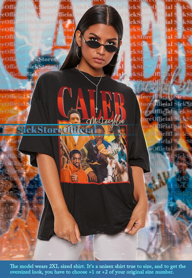 CALEB MCLAUGHLIN Vintage Shirt, McLaughlin Fan Tees, Young Actor Rap ...