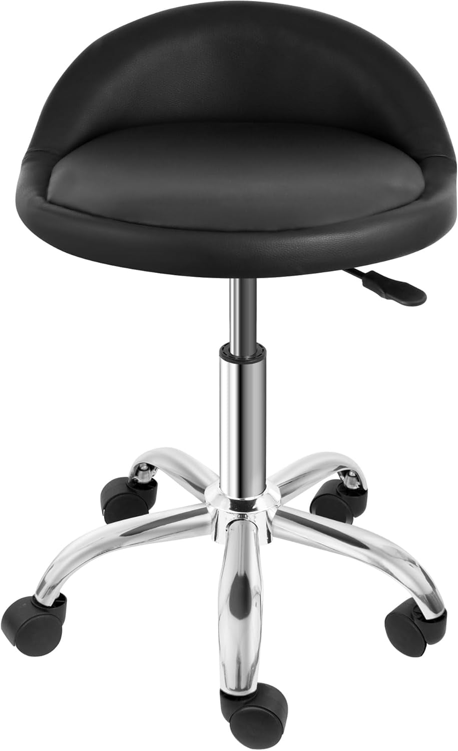 CALEMI Adjustable Height Hydraulic Rolling Swivel Salon Stool Chair ...