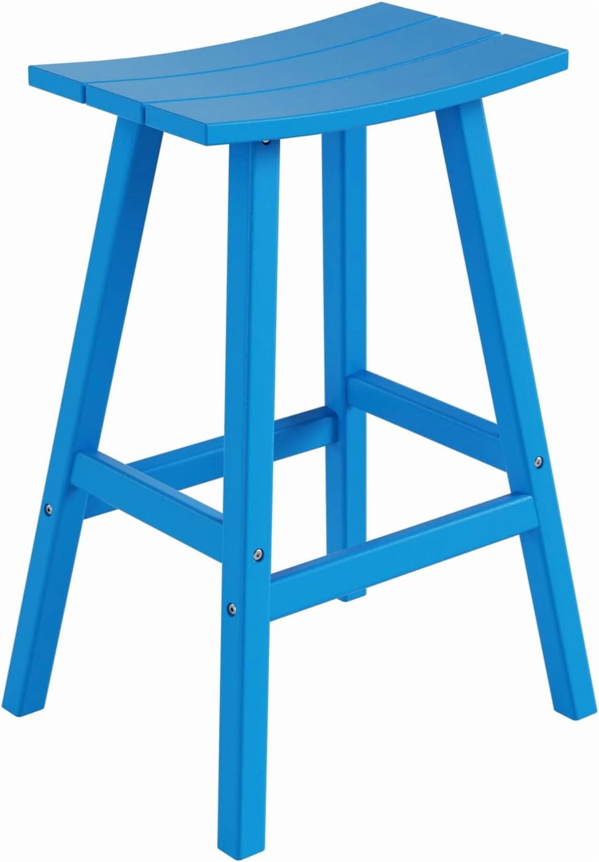 CALEMI Home Furniture Saddle Stool 29"-Inch Adirondack HDPE Backless ...