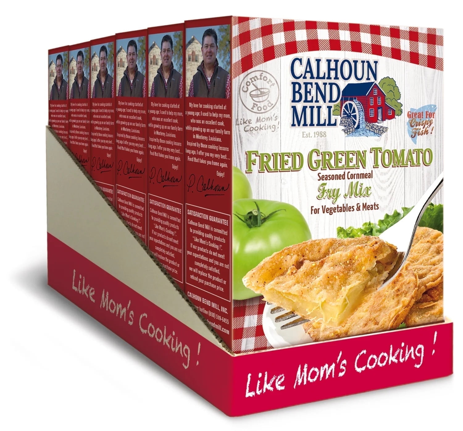 Calhoun Bend Mill Fried Green Tomato Fry Mix 8oz, Southern-Style ...
