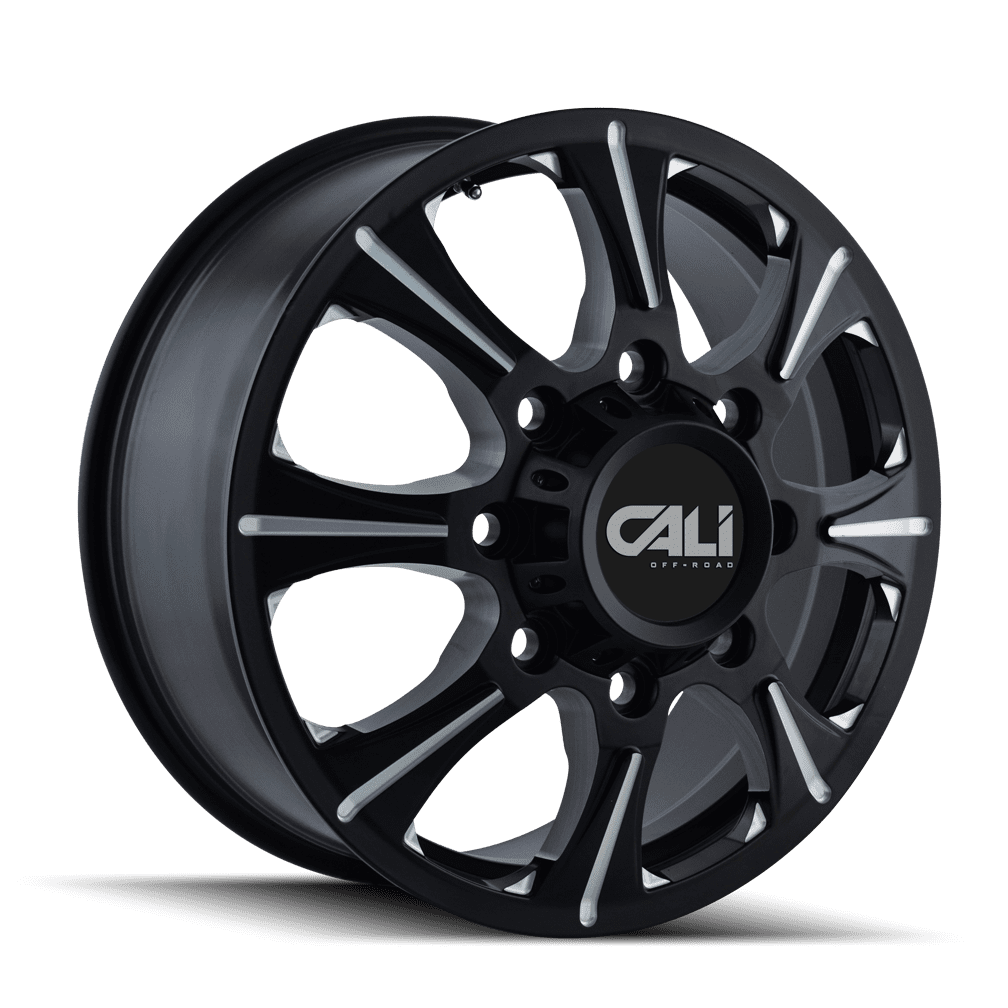 CALI OFF-ROAD BRUTAL-9105 20X8.25 8X200 127ET 142CB FRONT BLACK/MILLED ...