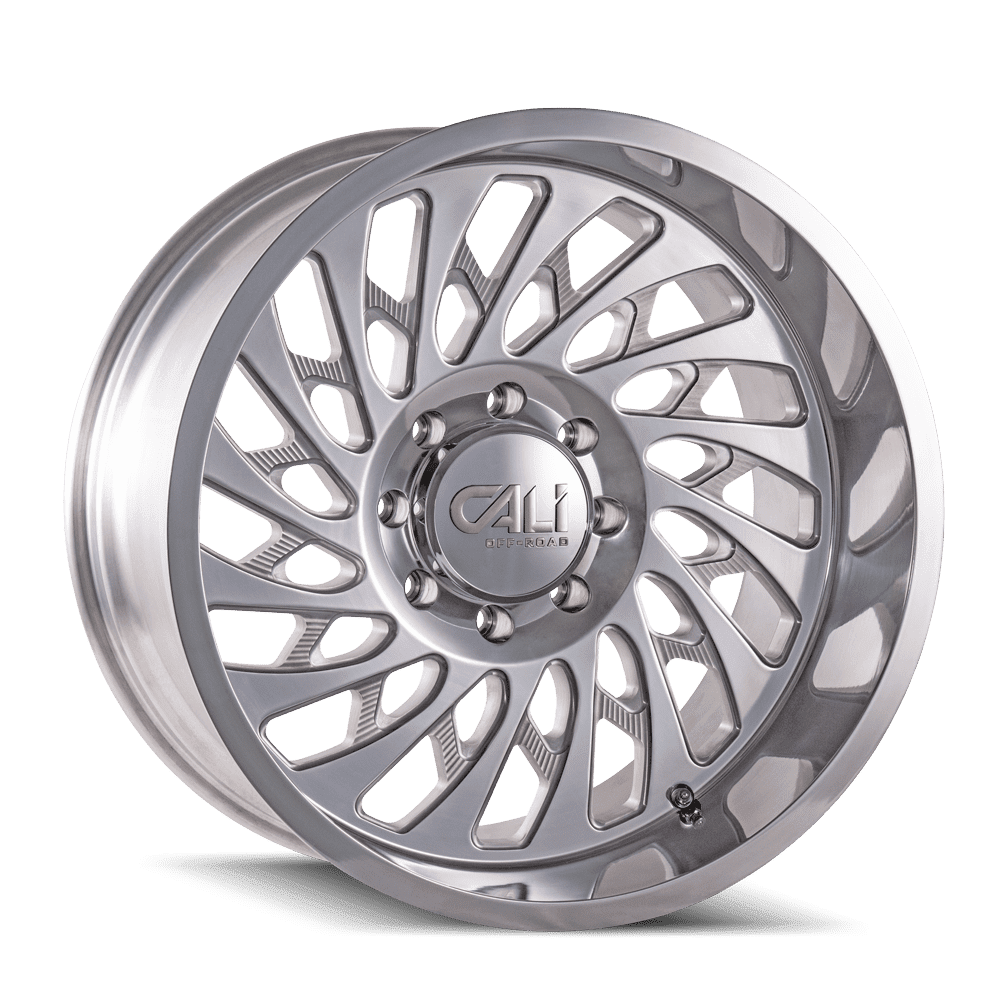 CALI OFF-ROAD SWITCHBACK-9108 20X9 6X139.7 0ET 106CB POLISHED/MILLED ...