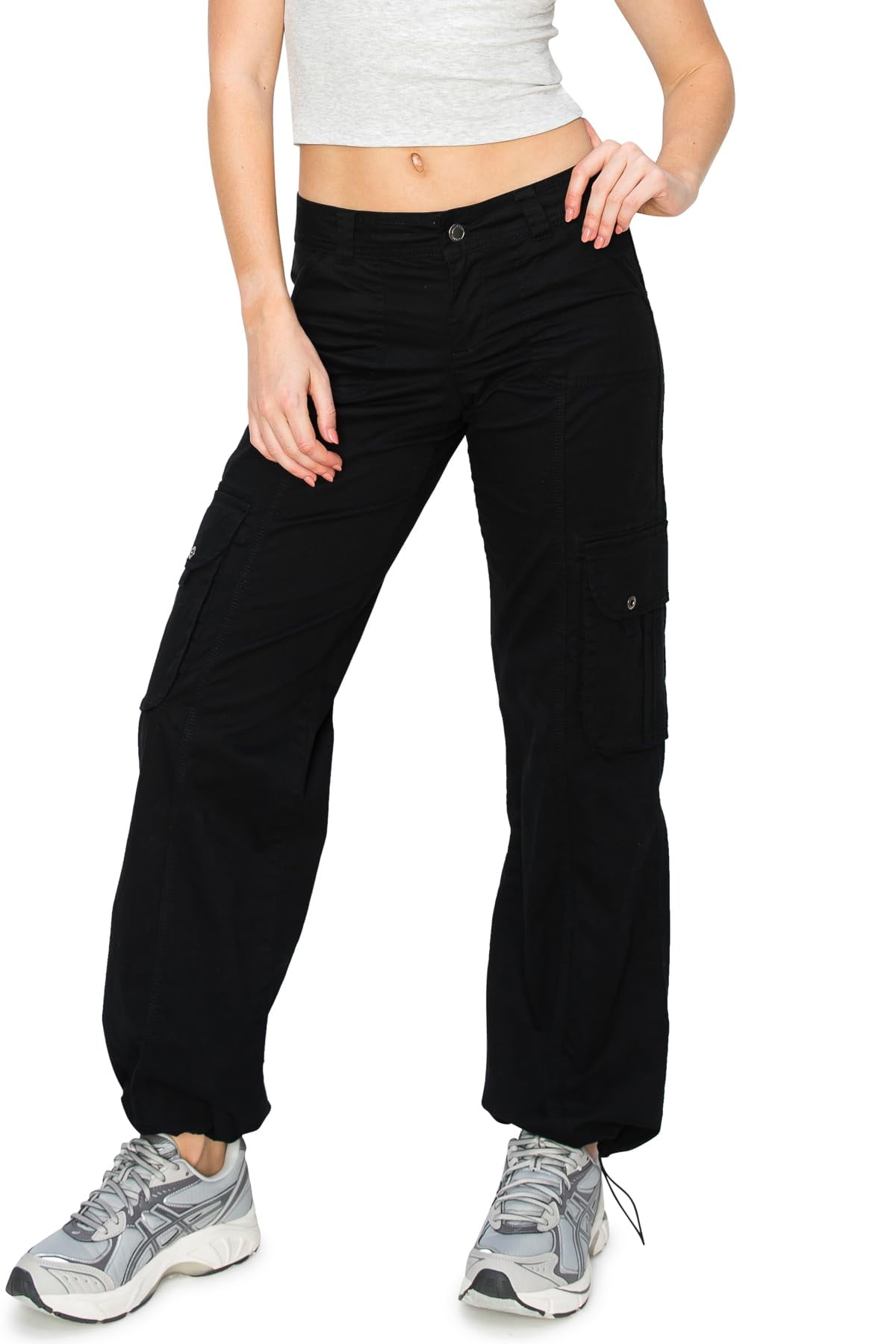 CALI1850 Women's Comfortable Casual Low Rise Relaxed Fit Daily Low Rise ...
