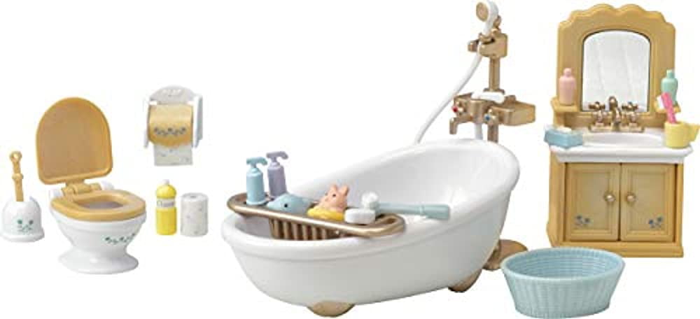 Calico Critters, Country Bathroom set, CC1748, New Factory Sealed ...