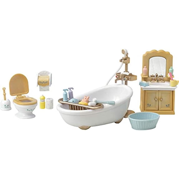 Calico Critters, Country Bathroom set, CC1748, New Factory Sealed ...